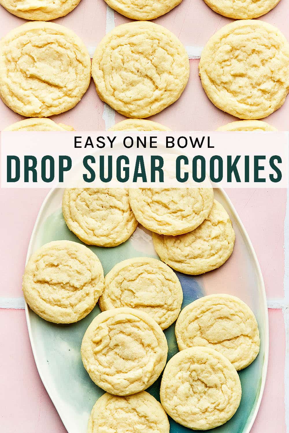 Drop Sugar Cookies - The Baked Collective