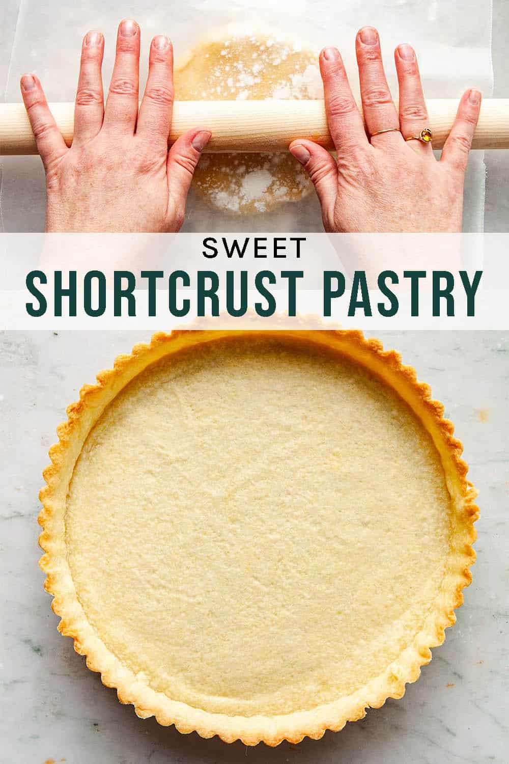 Sweet Shortcrust Pastry (Pâte Sucrée) - The Baked Collective