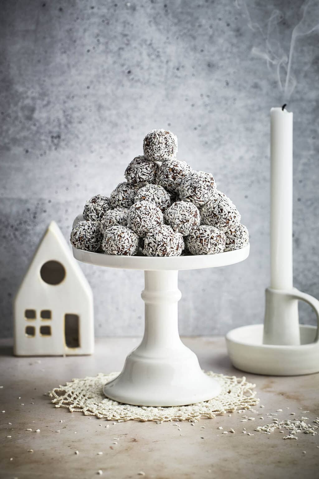 Swedish Chocolate Balls (Chokladbollar) - The Baked Collective